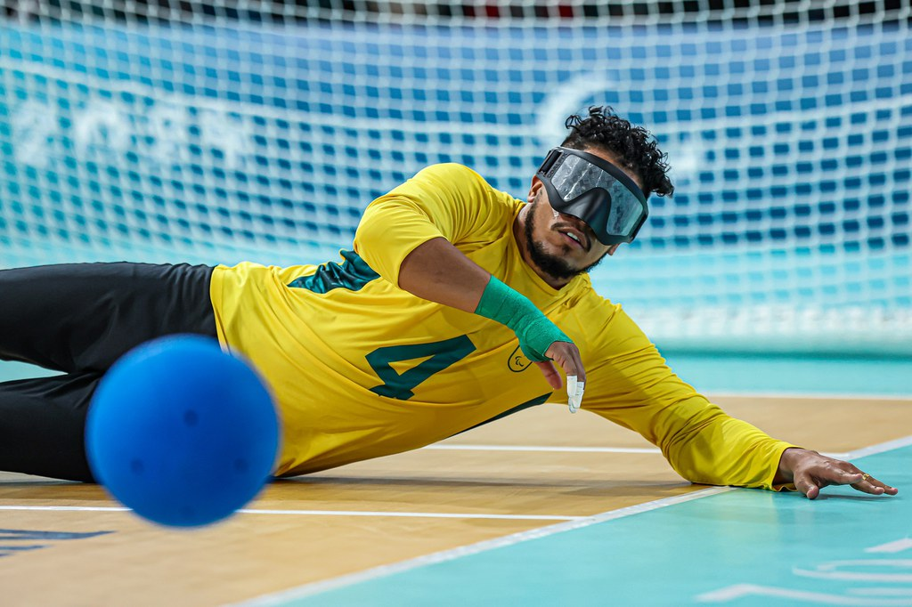 Brasil ganha bronze no goaball masculino - SóEsporte